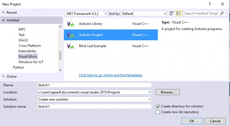 Arduino Development with Visual Studio via Visual Micro (Overview ...